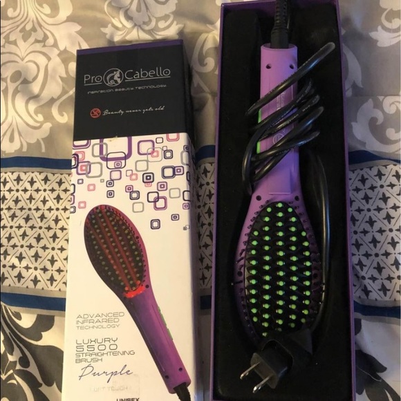 pro cabello | Accessories | Pro Cabello Luxury 550 Straightening Brush ...